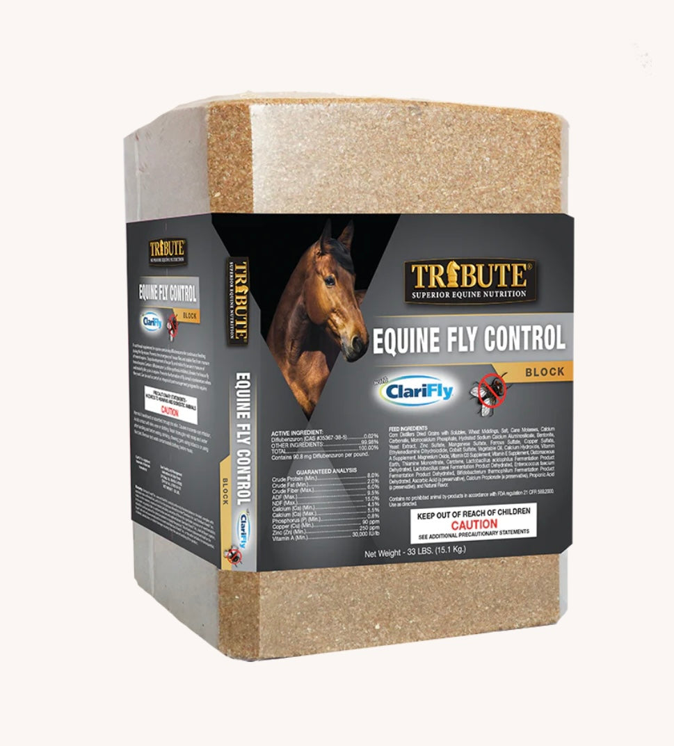 Fly Block Tribute Horse 33 lb – Franklin County Xchange