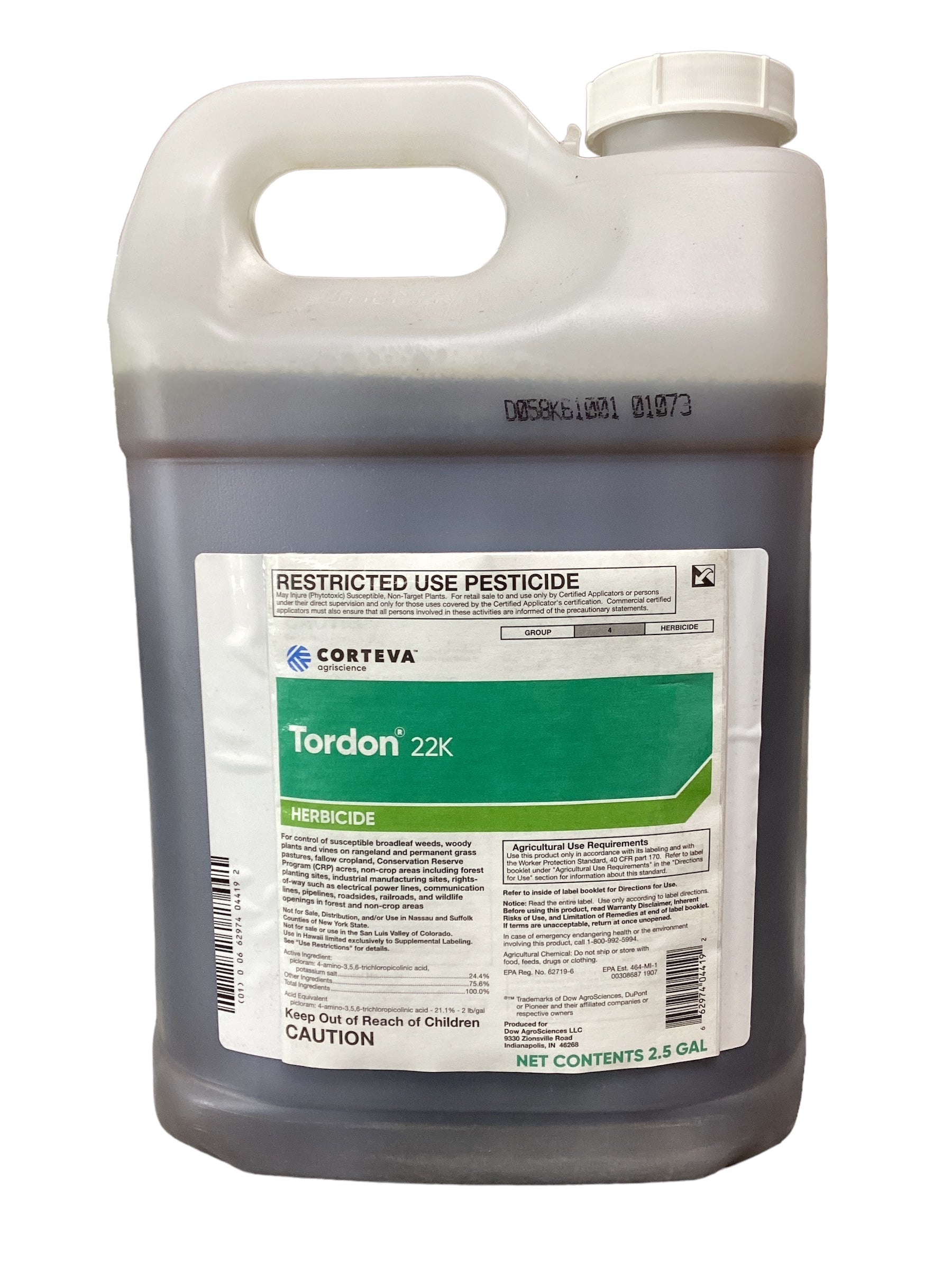 Tordon 22K 2 1/2 Gallon – Franklin County Xchange