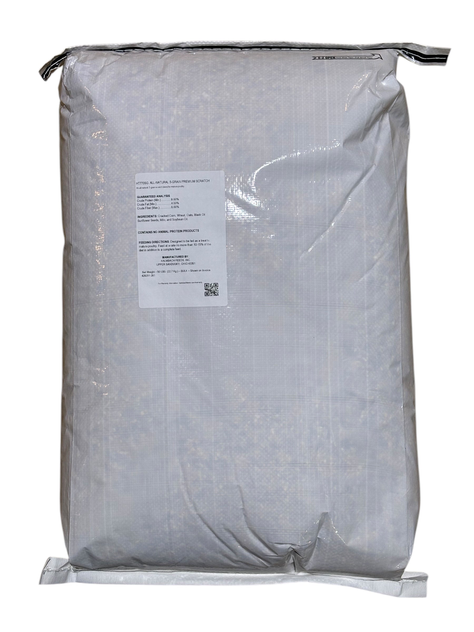 Scratch 5 grain Poultry All Natural 50lb – Franklin County Xchange
