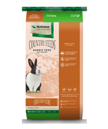 Nutrena 16% Rabbit Feed 50 lbs – Franklin County Xchange