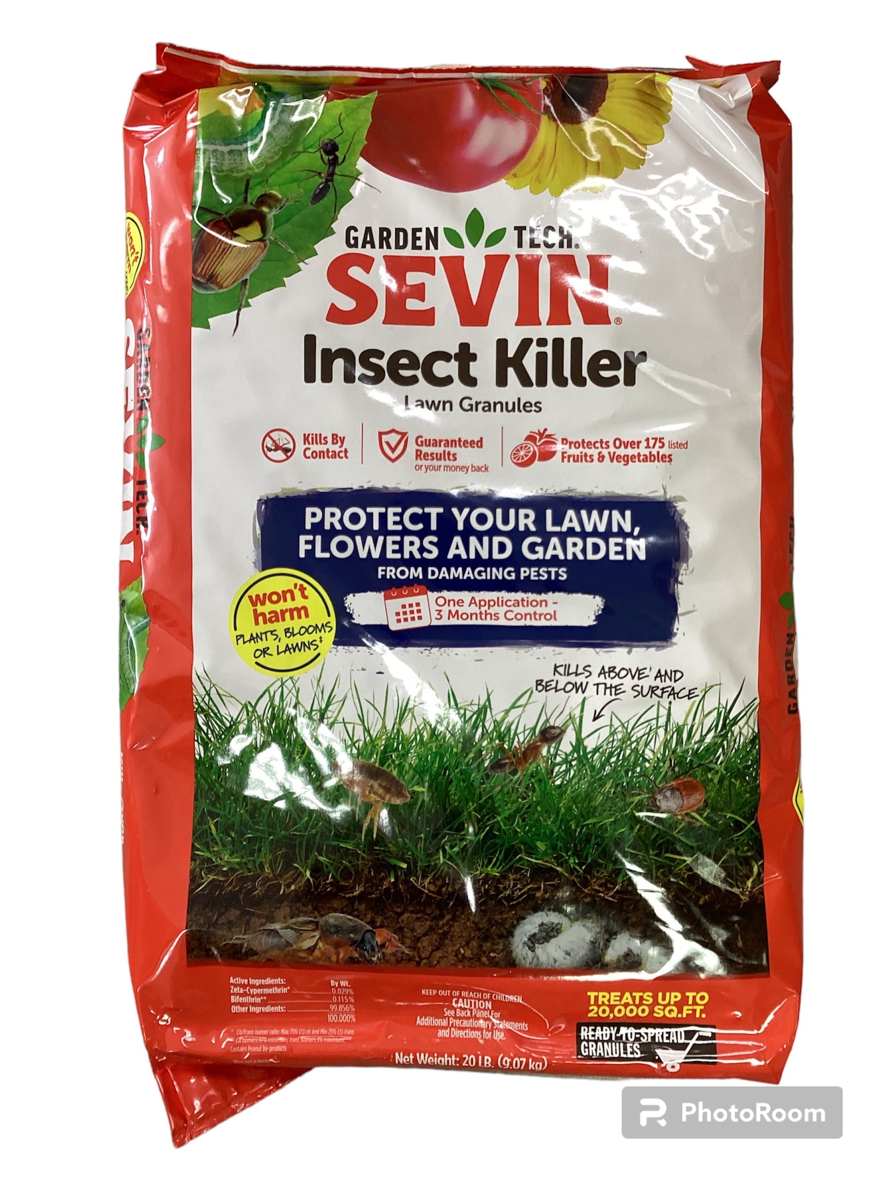 Sevin Lawn Granules 20 lb – Franklin County Xchange