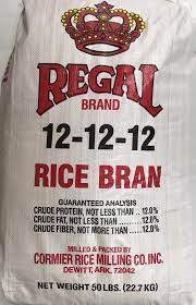 Rice Bran Regal 50 lb – Franklin County Xchange